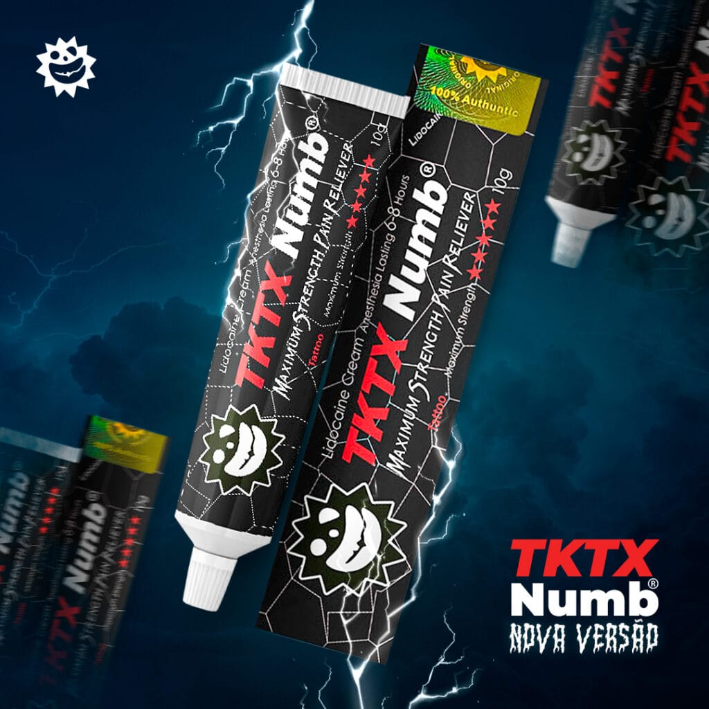 Pomada TKTX Numb Black 98% - TKTX ONLINE BRASIL